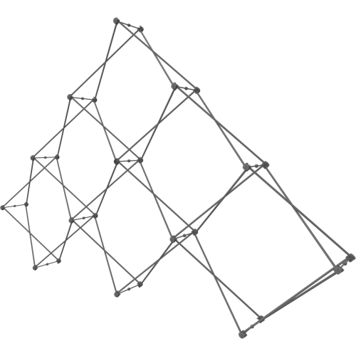 XCLAIM 6 Quad Pyramid - Display frame only